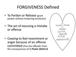 Fan of forgiveness rev 4 12-13 | PPTX