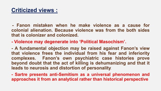 Fanon’s THEORY OF VIOLENCE.pptx