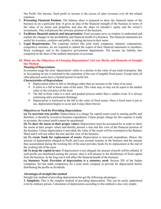 Financial Accounting Notes | PDF