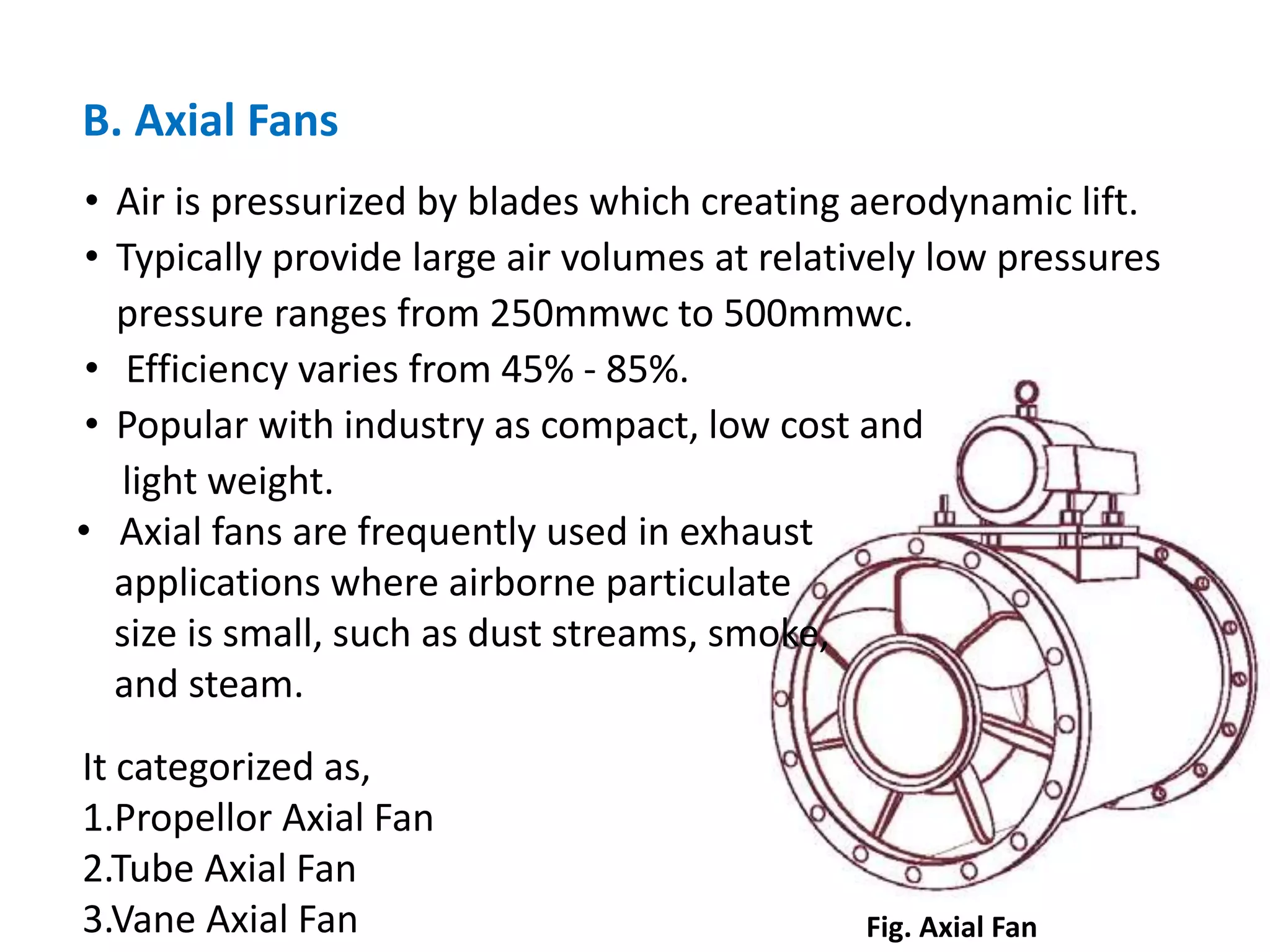 Fans and blower | PPTX