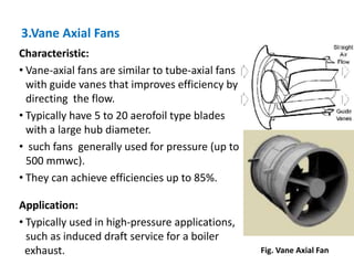 Fans and blower | PPTX