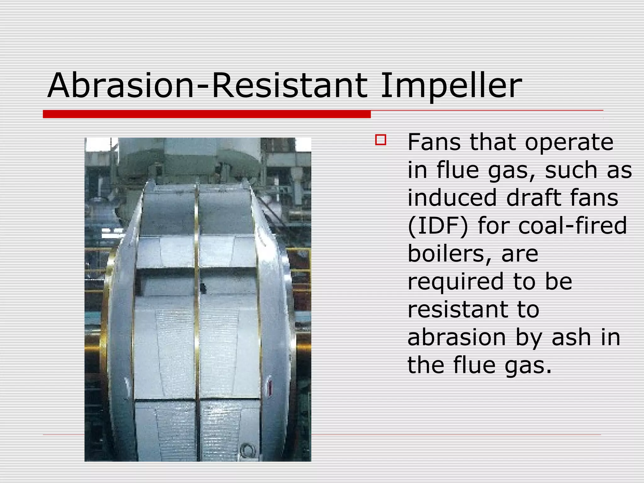 Fans in thermal power plants | PPT