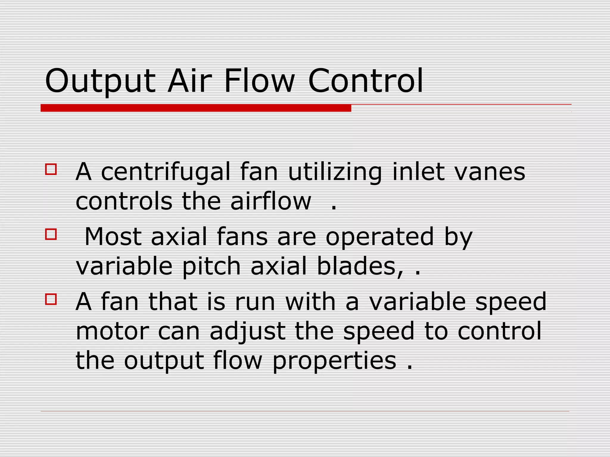 Fans in thermal power plants | PPT