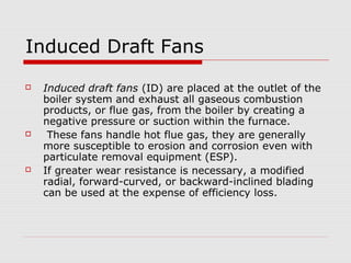 Fans in thermal power plants | PPT