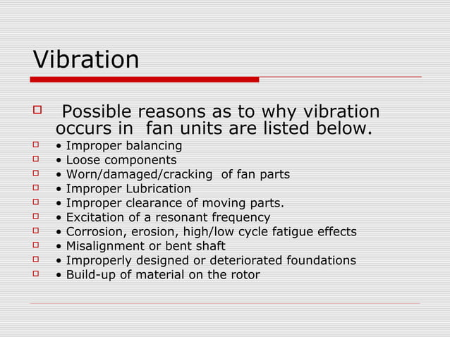 Fans in thermal power plants | PPT