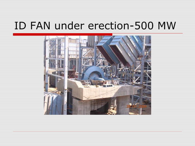 Fans in thermal power plants | PPT