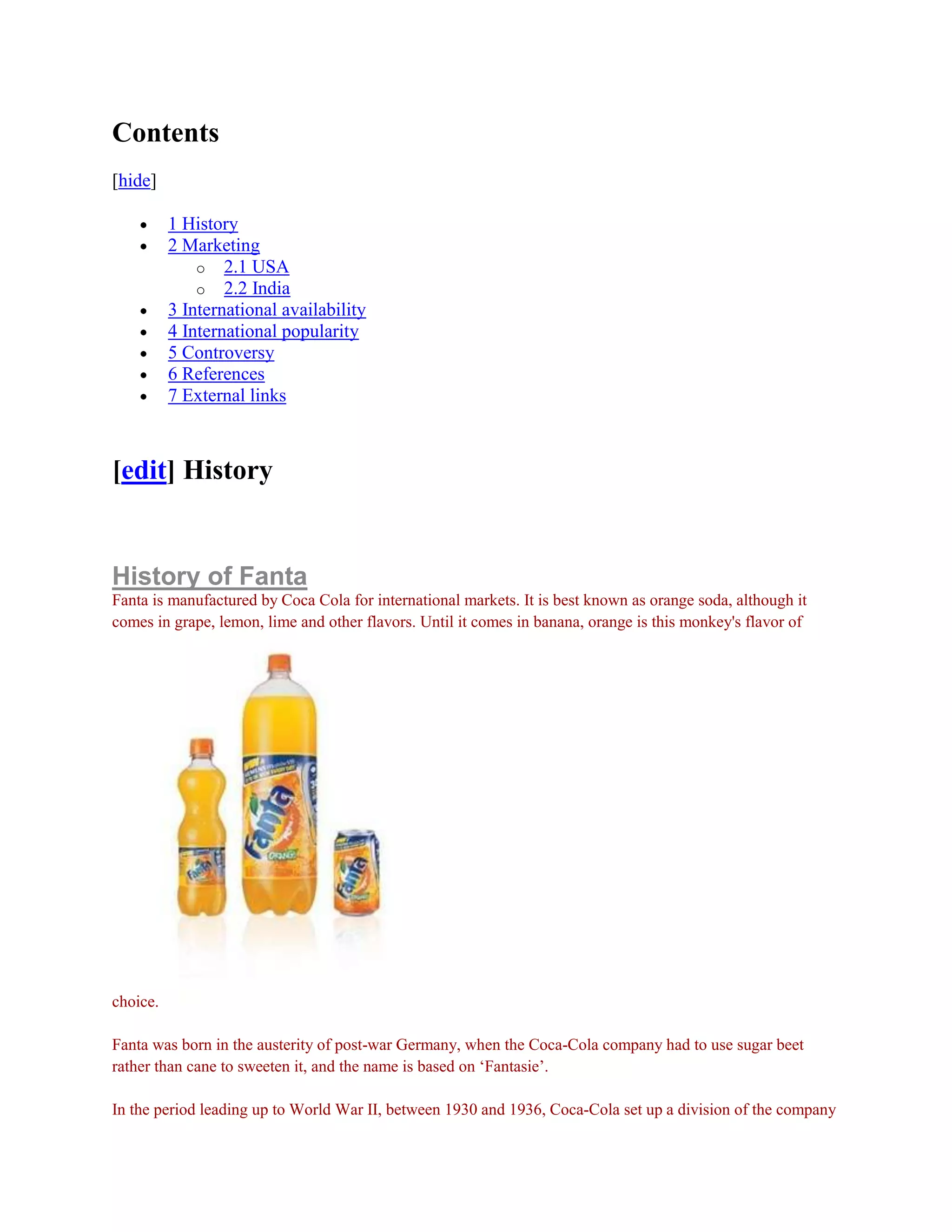 Fanta | DOCX