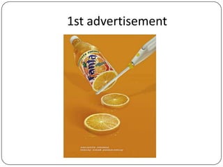 Fanta ad pp example | PPTX