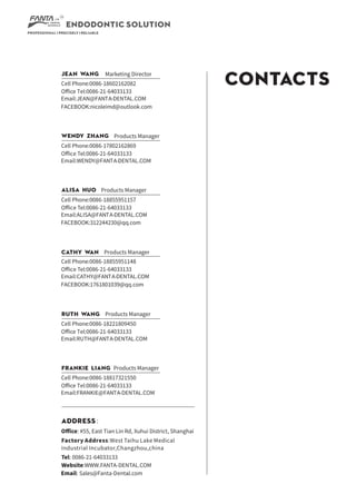 ENDODONTIC SOLUTIONS—FANTA DENTAL | PDF