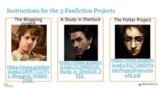 Fanfiction for Language & Literature Teaching | PPTX