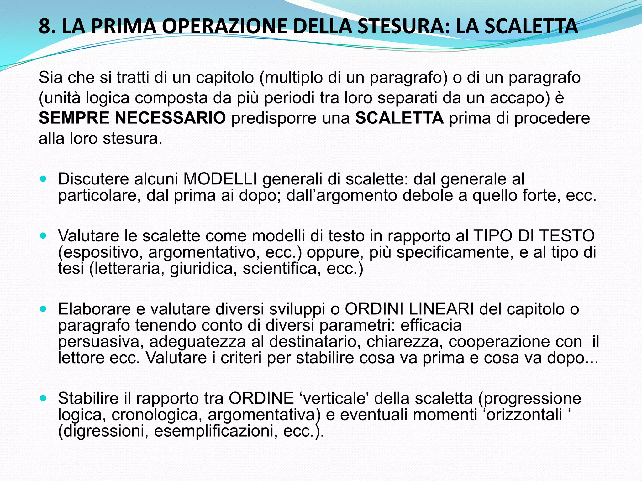 1 — COS’E’ UNA TESI DI LAUREA / 4 — METODI DI RICERCA (Fantappiè) | PPTX