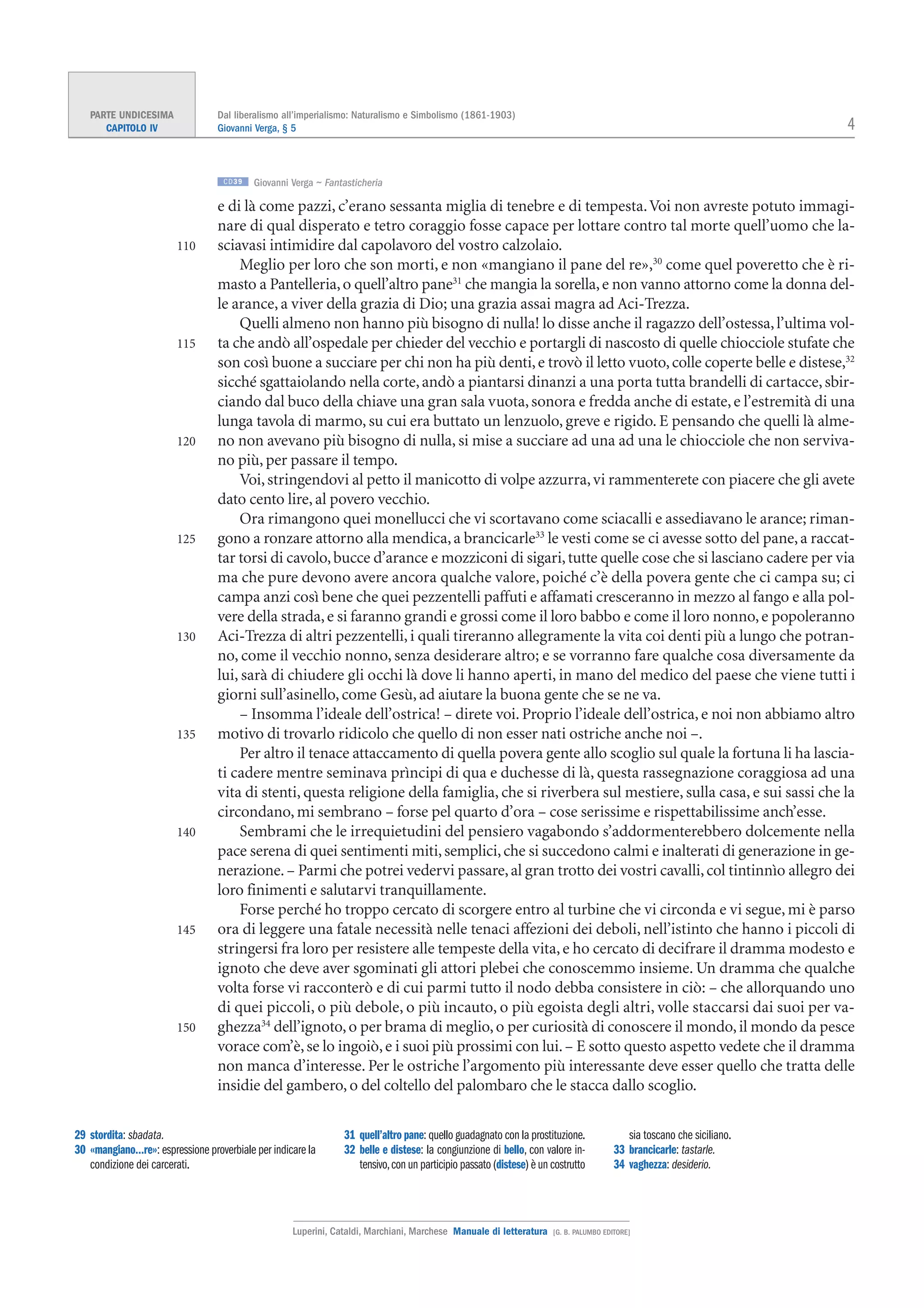 Fantasticheria - giovanni verga | PDF