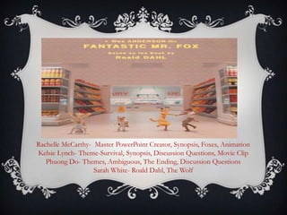Fantastic mr. fox | PPTX