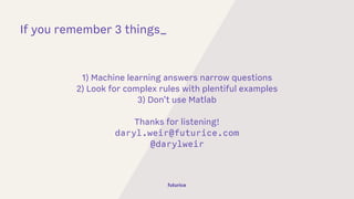 Fantastic Problems and Where to Find Them: Daryl Weir | PPT