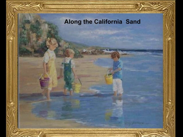Sally Swatland Paintings Children On The Beach | PPS