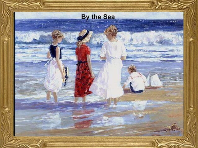 Sally Swatland Paintings Children On The Beach | PPS