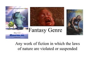Fantasy Genre Examples | PPT