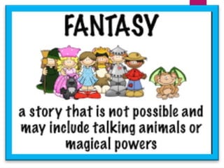 Fantasy and reality powerpoint presentation | PPTX