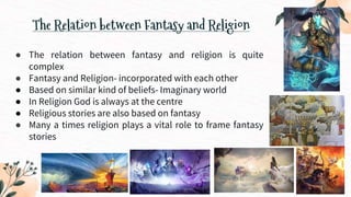 Fantasy and Religious Vision in 20th Century Literature | PPTX