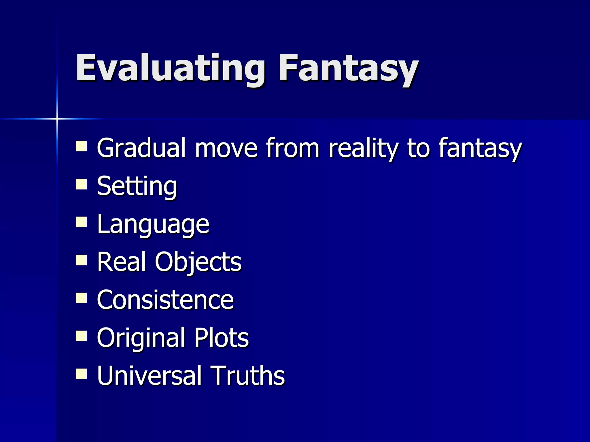 Fantasy+And+Scifi 1 | PPT