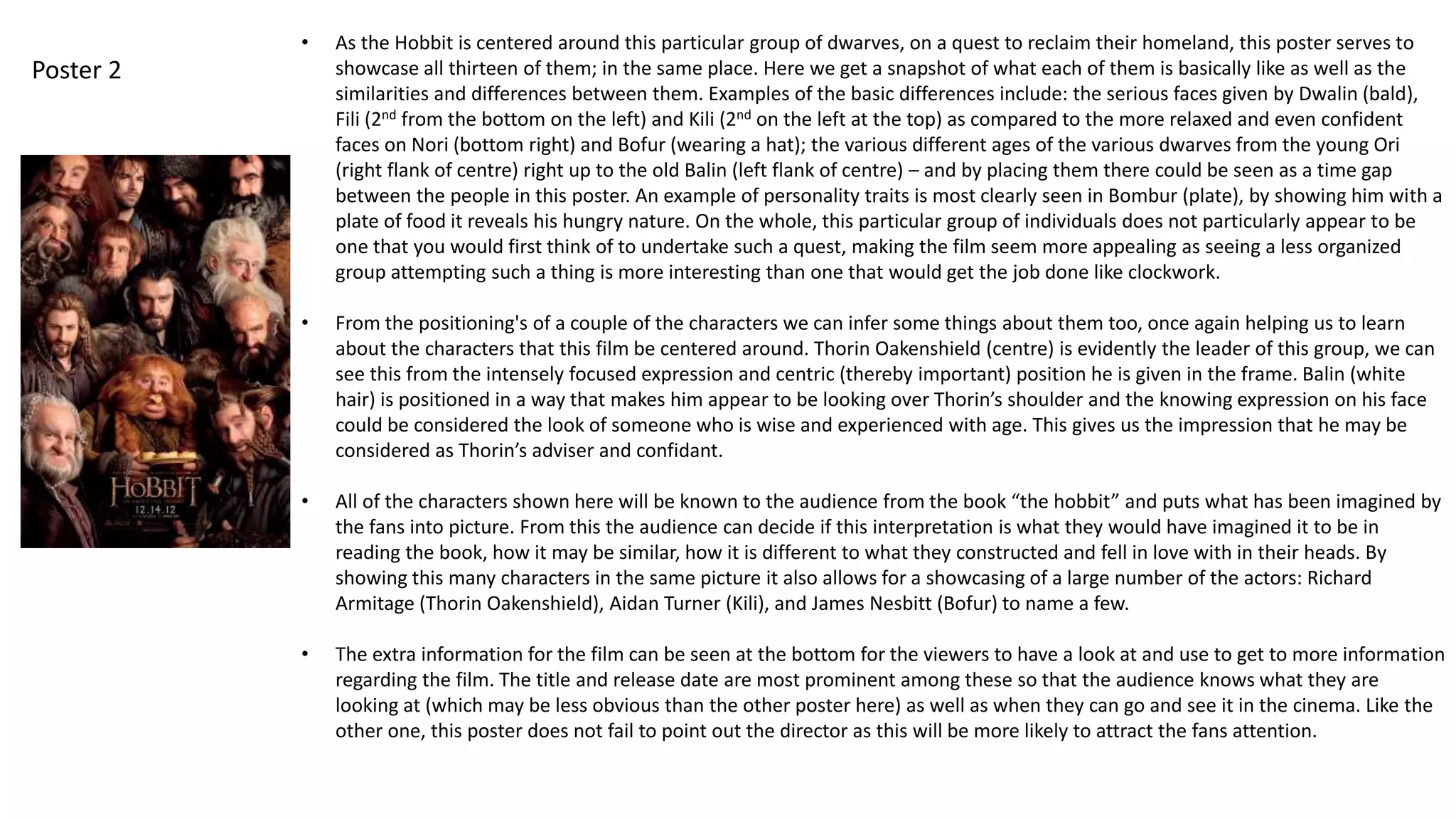 Fantasy film poster analysis | PPTX