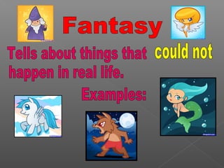 Fantasy vs reality | PPT
