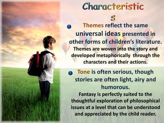 Children's Literature Genre: Fantasy | PPTX
