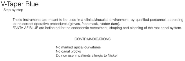 Fanta v taper blue ——Operation Manual | PDF | Dental Health | Diseases ...