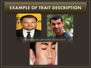 Portrait Parle via Bertillon System By G S Shaktawat | PPTX