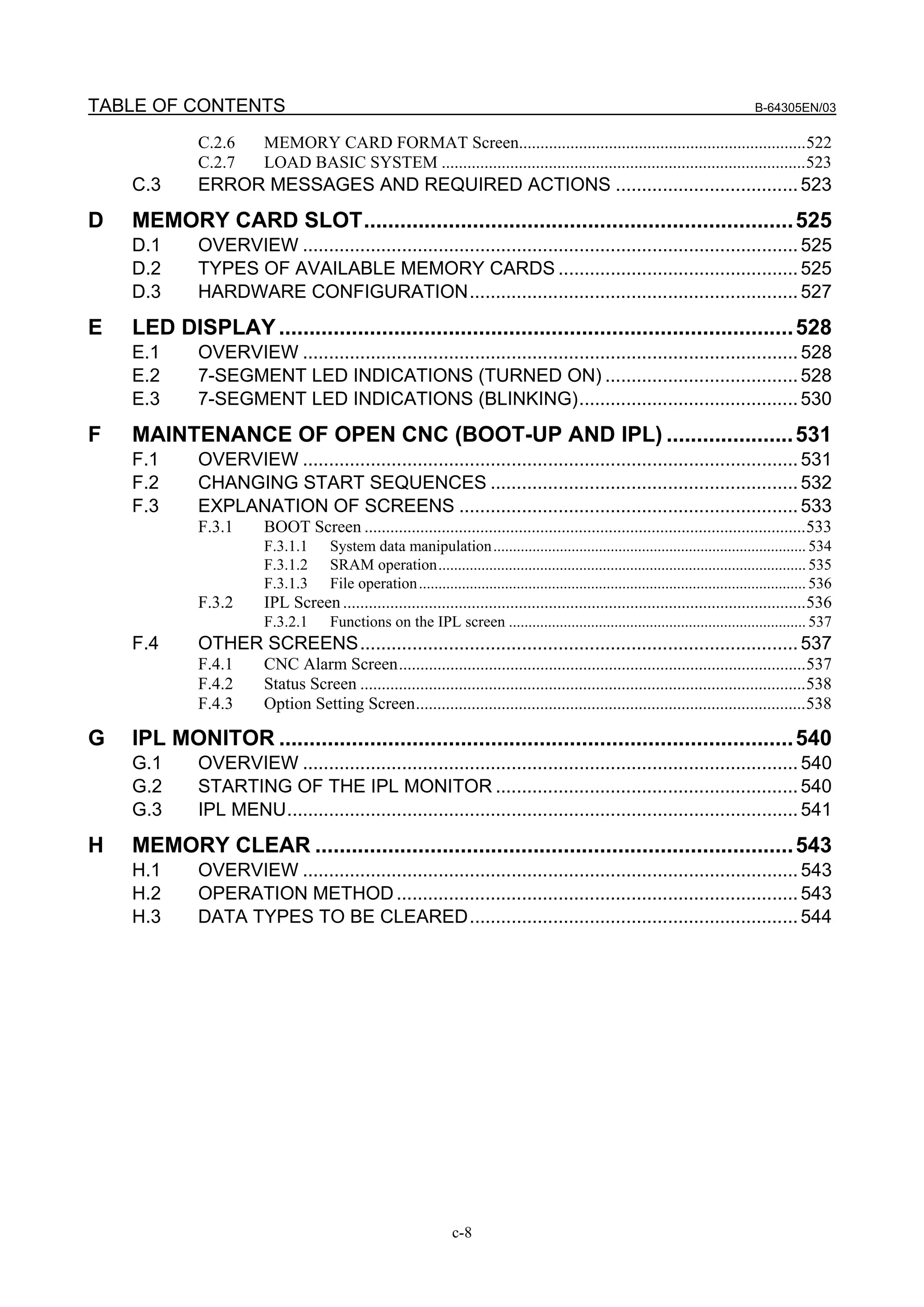 Fanuc 0i maintenance manual CNC milling machine | PDF