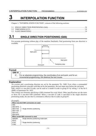Fanuc 0i operator's manual | PDF