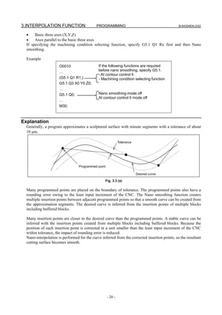 Fanuc 0i operator's manual | PDF