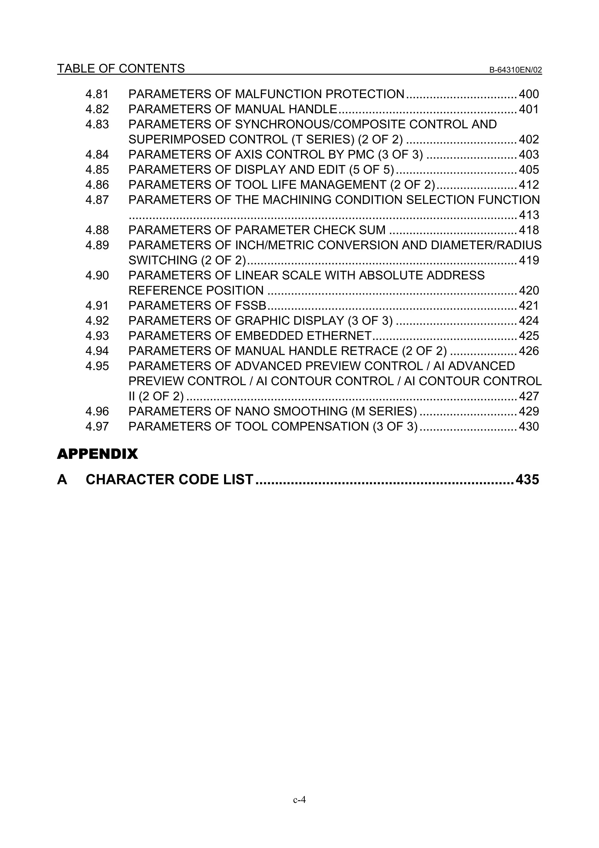 Fanuc 0i parameter manual CNC milling machine | PDF