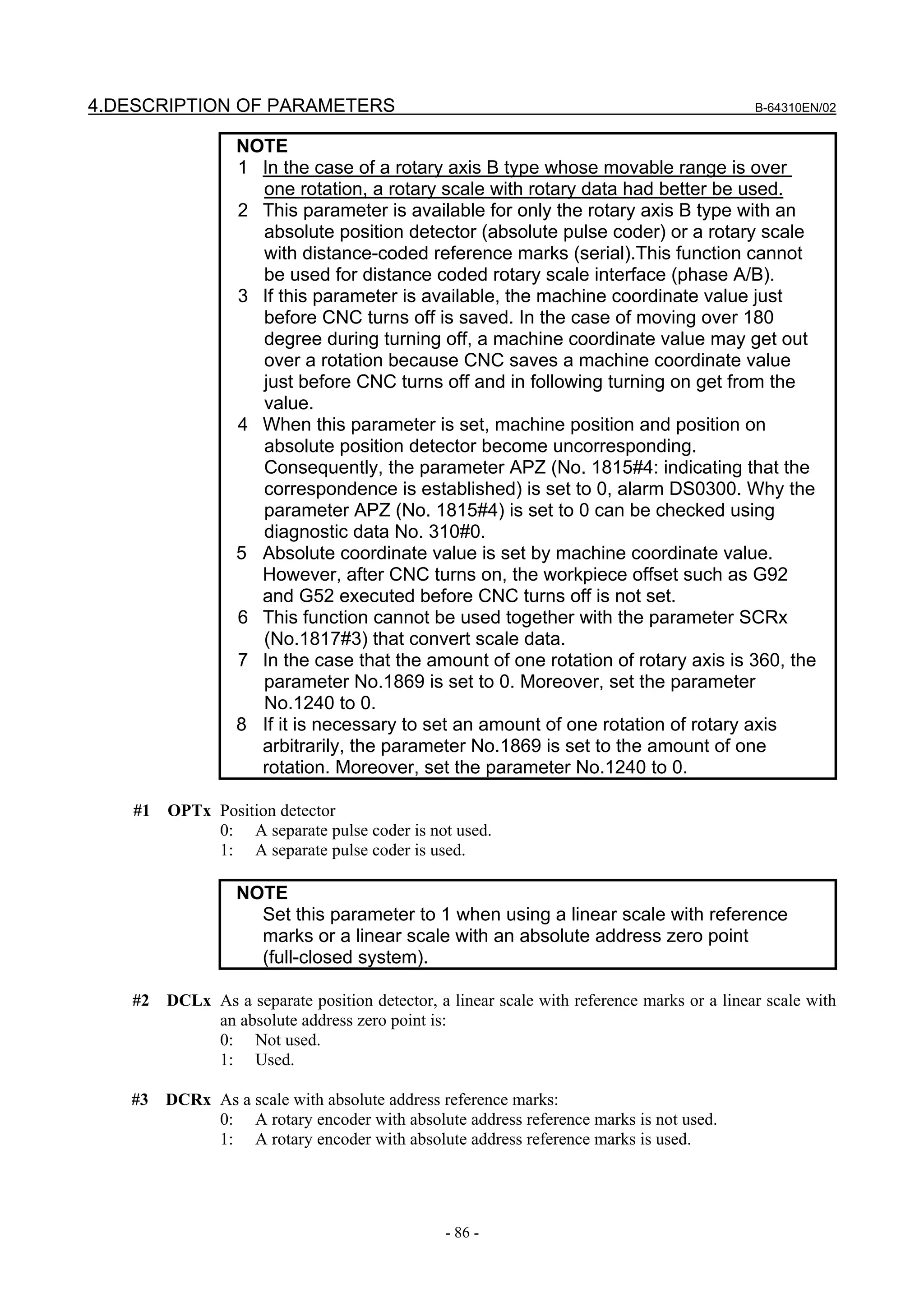 Fanuc 0i parameter manual CNC milling machine | PDF