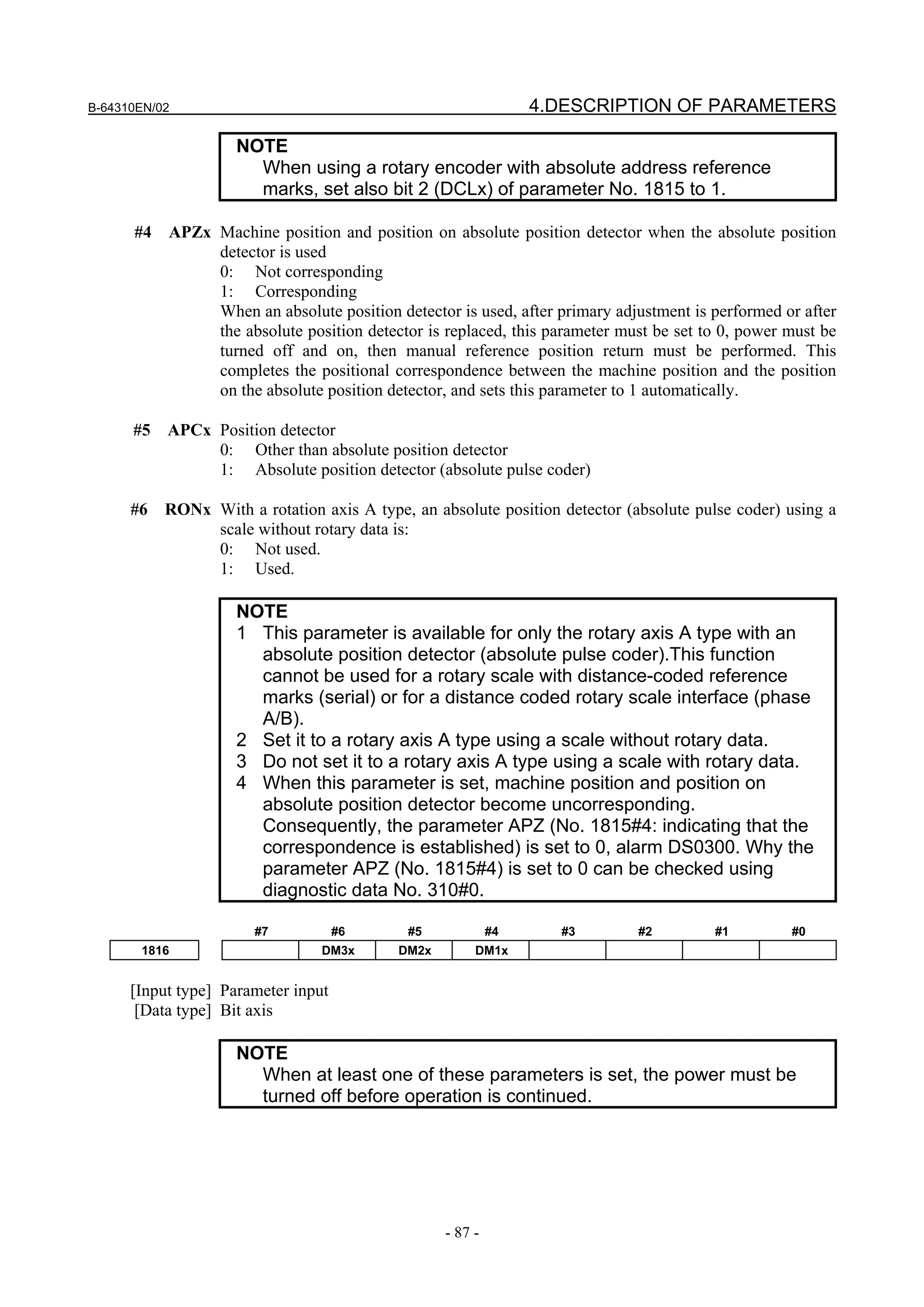 Fanuc 0i parameter manual CNC milling machine | PDF