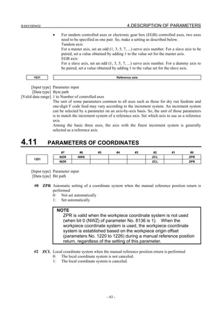 Fanuc 0i parameter manual CNC milling machine | PDF
