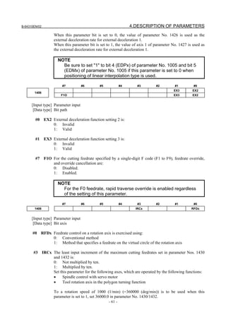 Fanuc 0i parameter manual CNC milling machine | PDF