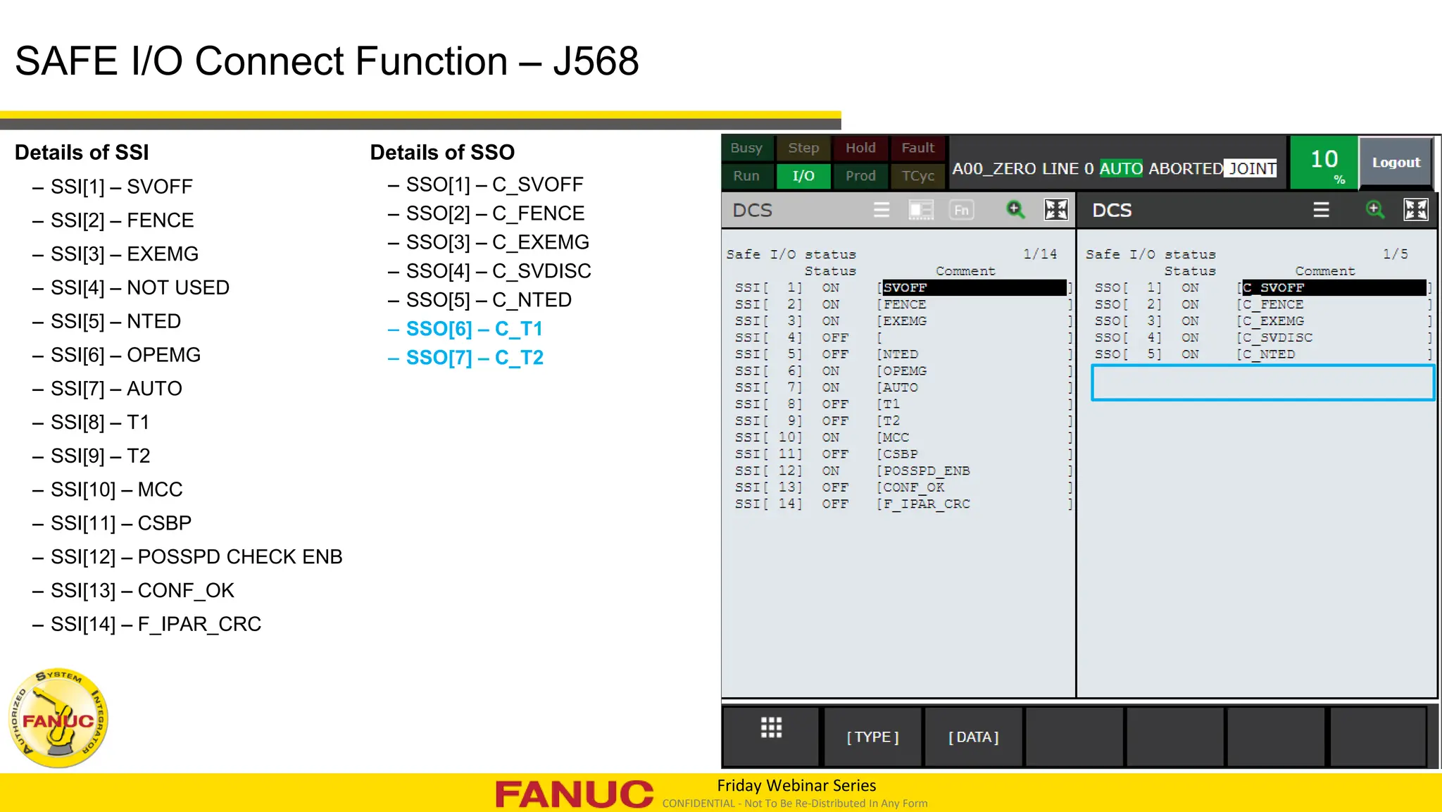 Fanuc DCS Safety Signals Fanuc DCS Safety Signals | PDF