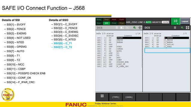 Fanuc DCS Safety Signals Fanuc DCS Safety Signals | PDF