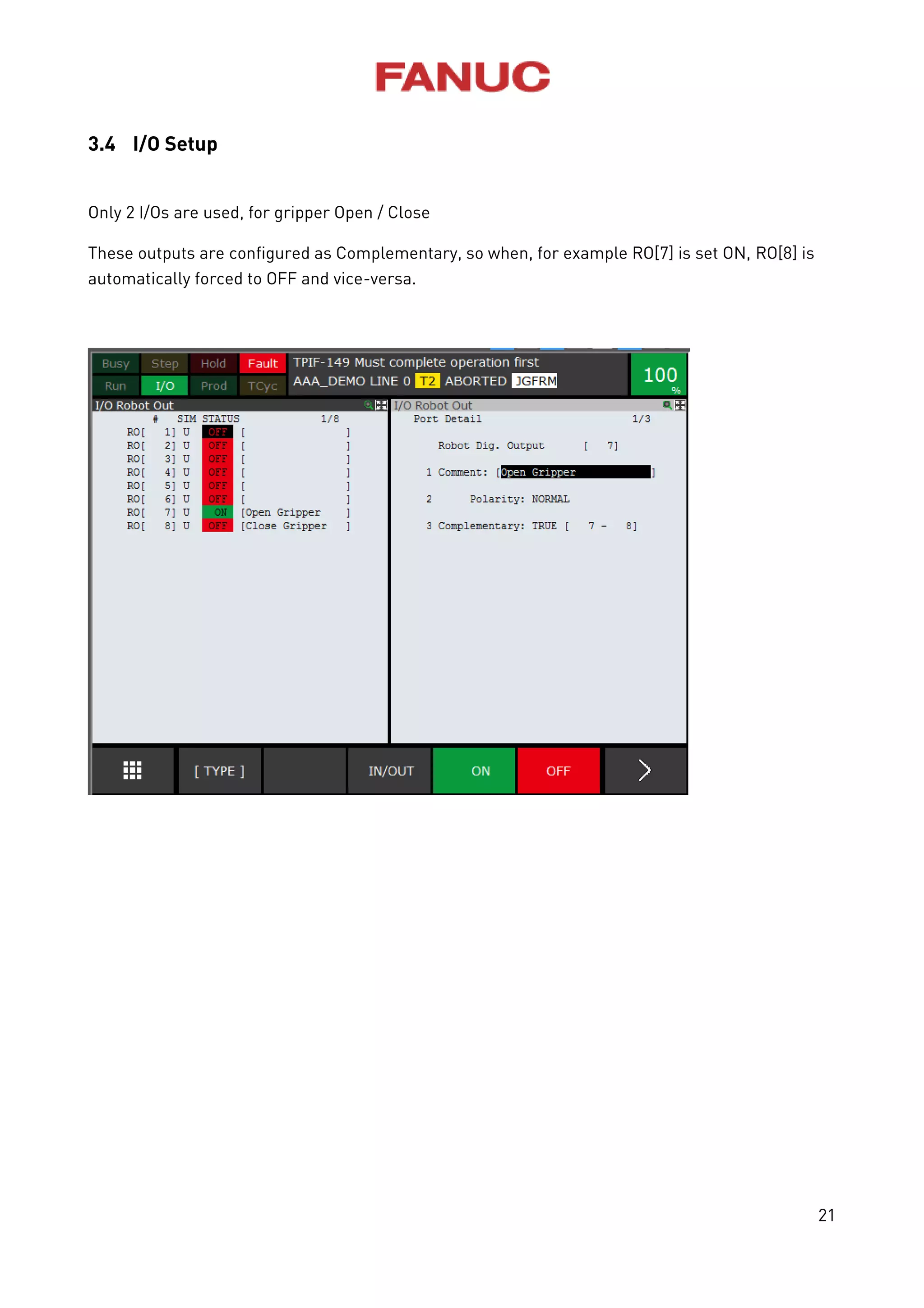 Fanuc educational cell manual | PDF