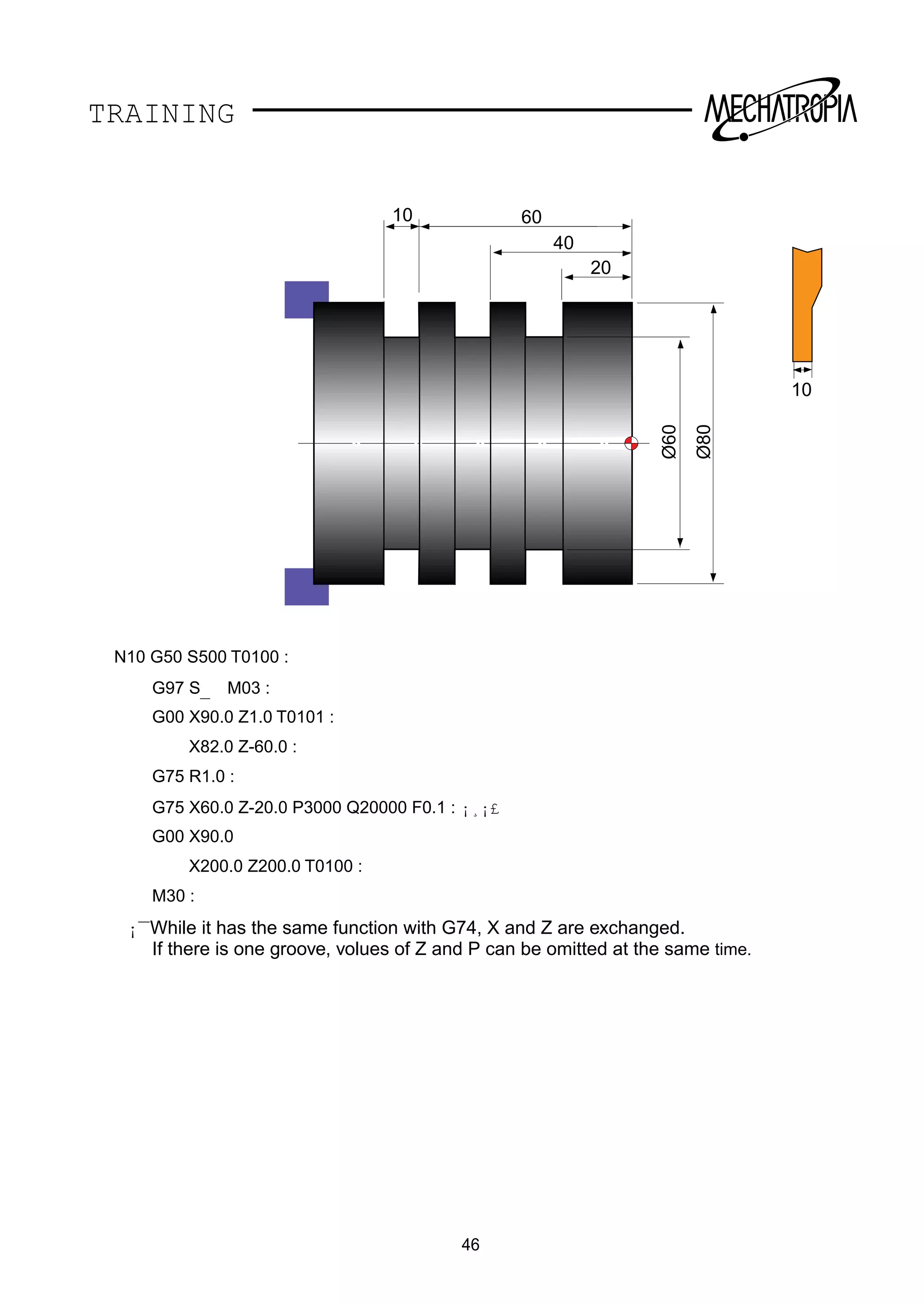 Fanuc Ot Cnc Training Manual | PDF