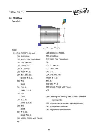 Fanuc Ot Cnc Training Manual | PDF