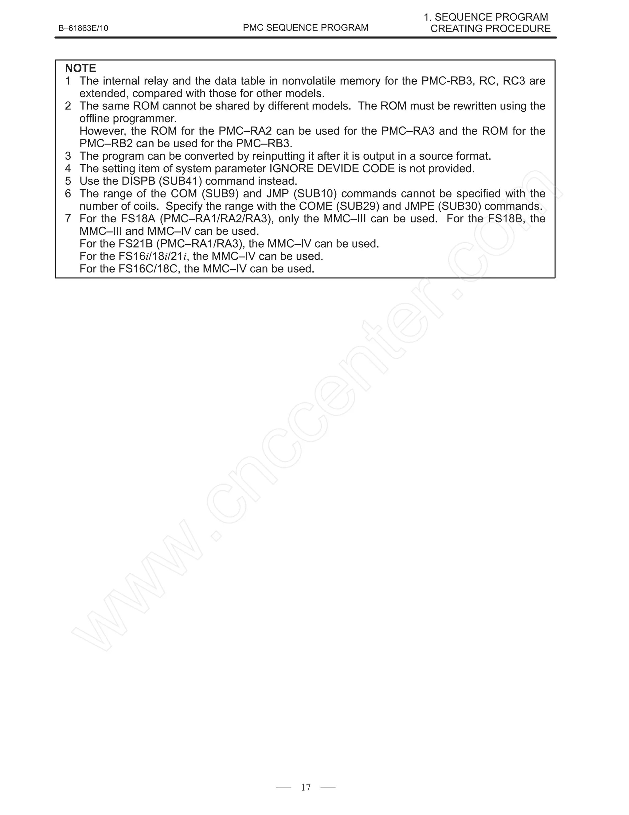 Fanuc pmc programming manual | PDF