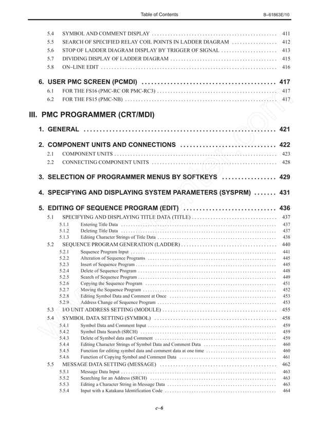 Fanuc pmc programming manual | PDF | Programming Languages | Computing