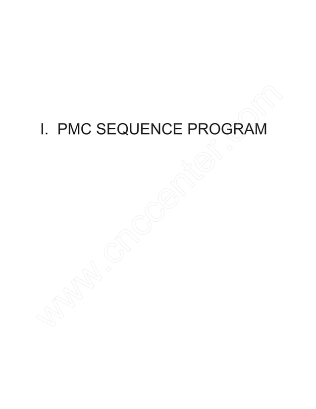 Fanuc pmc programming manual | PDF