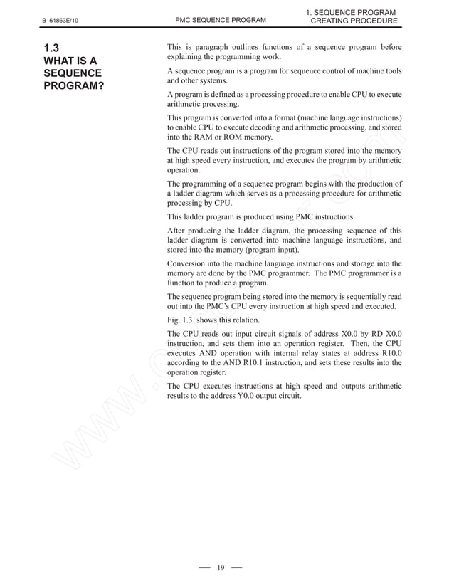 Fanuc pmc programming manual | PDF