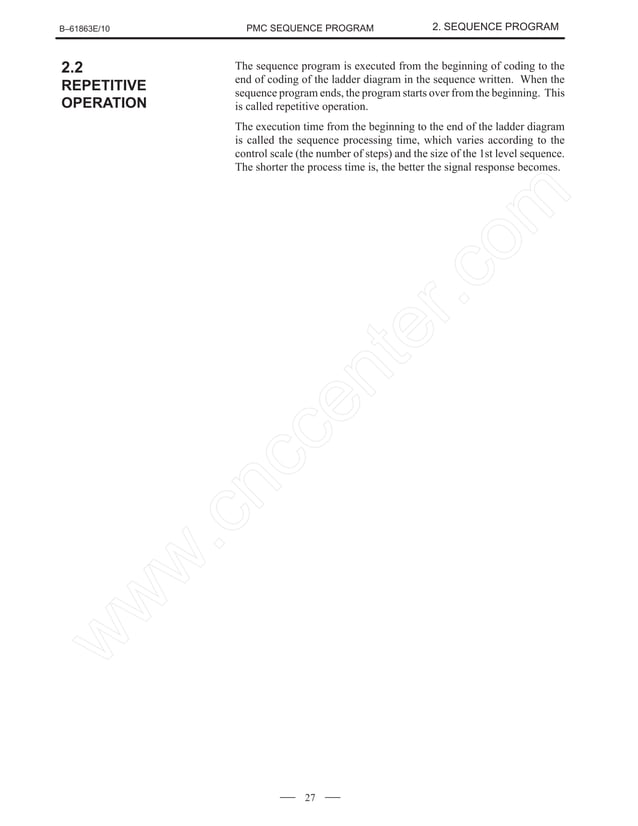 Fanuc pmc programming manual | PDF