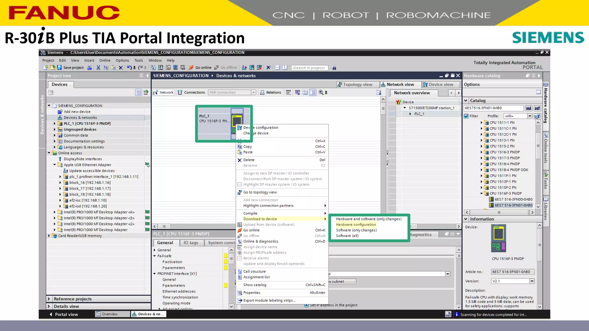 FANUC Profinet TIA Portal Integration.pdf