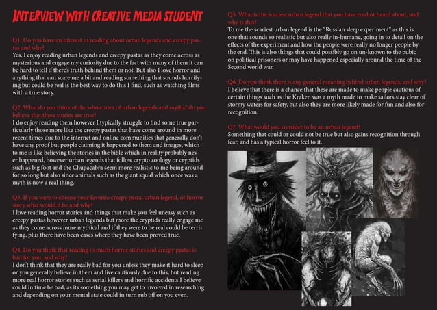 Horror Fanzine print version | PDF