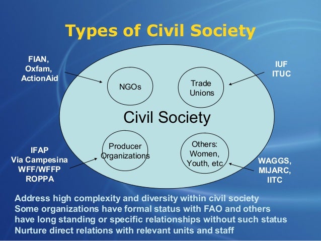 FAO Working with Civil Society: Building in Innovation